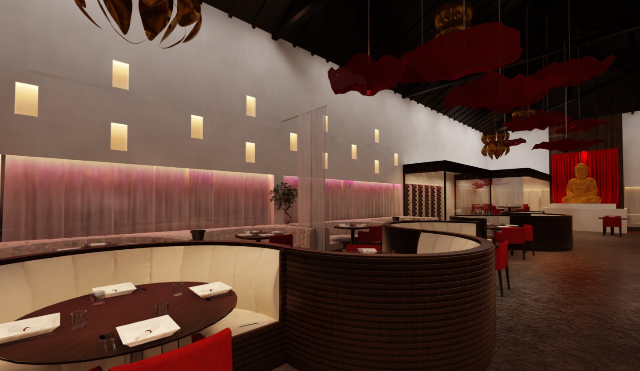 Azia Restaurant | Lauderdale Design